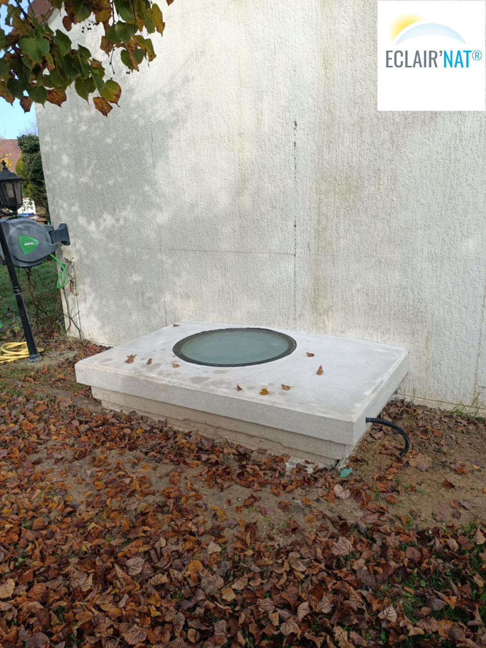 Conduit de lumière Extra Plat pour terrasse: - Eclair'Nat®