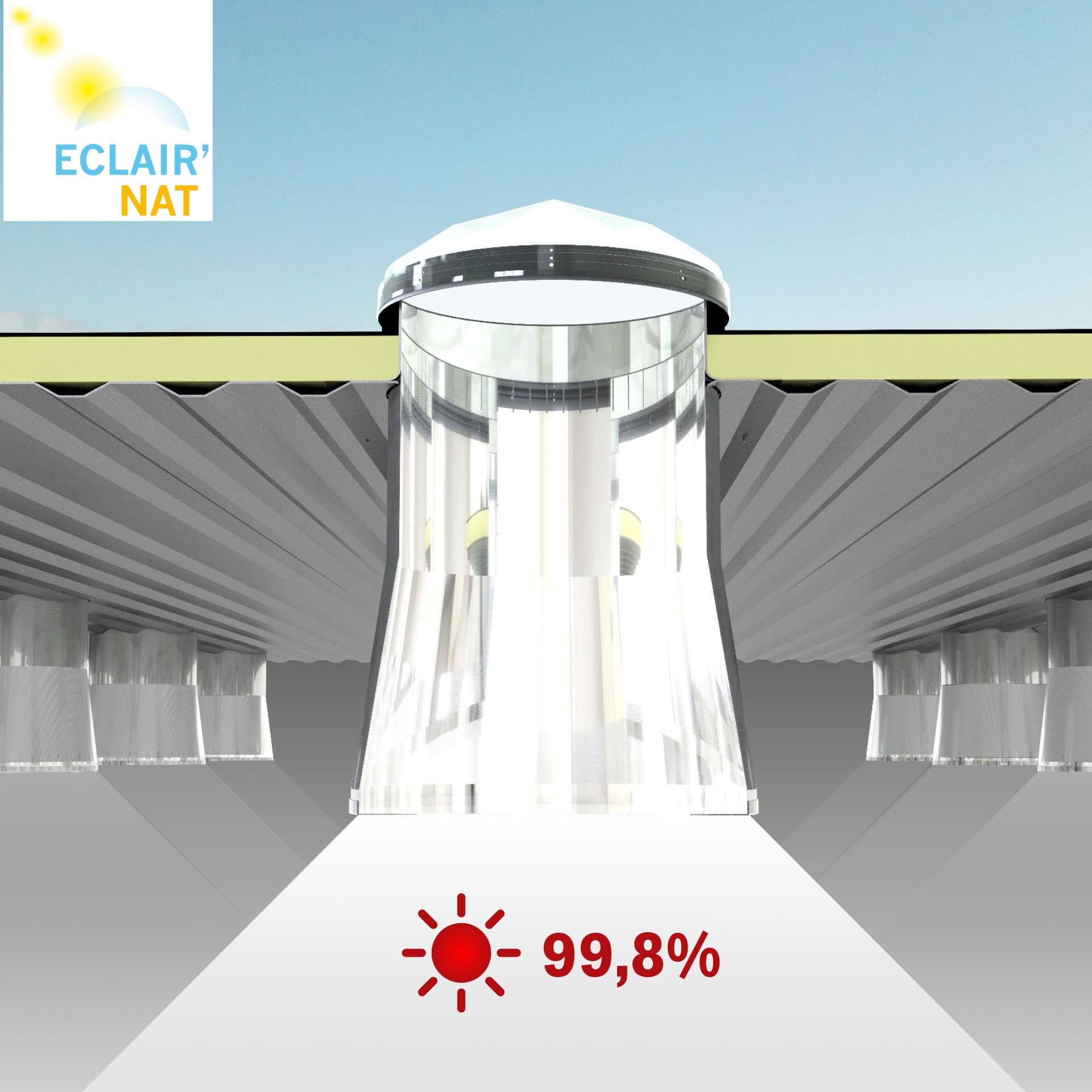 CONDUIT DE LUMIÈRE XXL - Eclair'Nat®